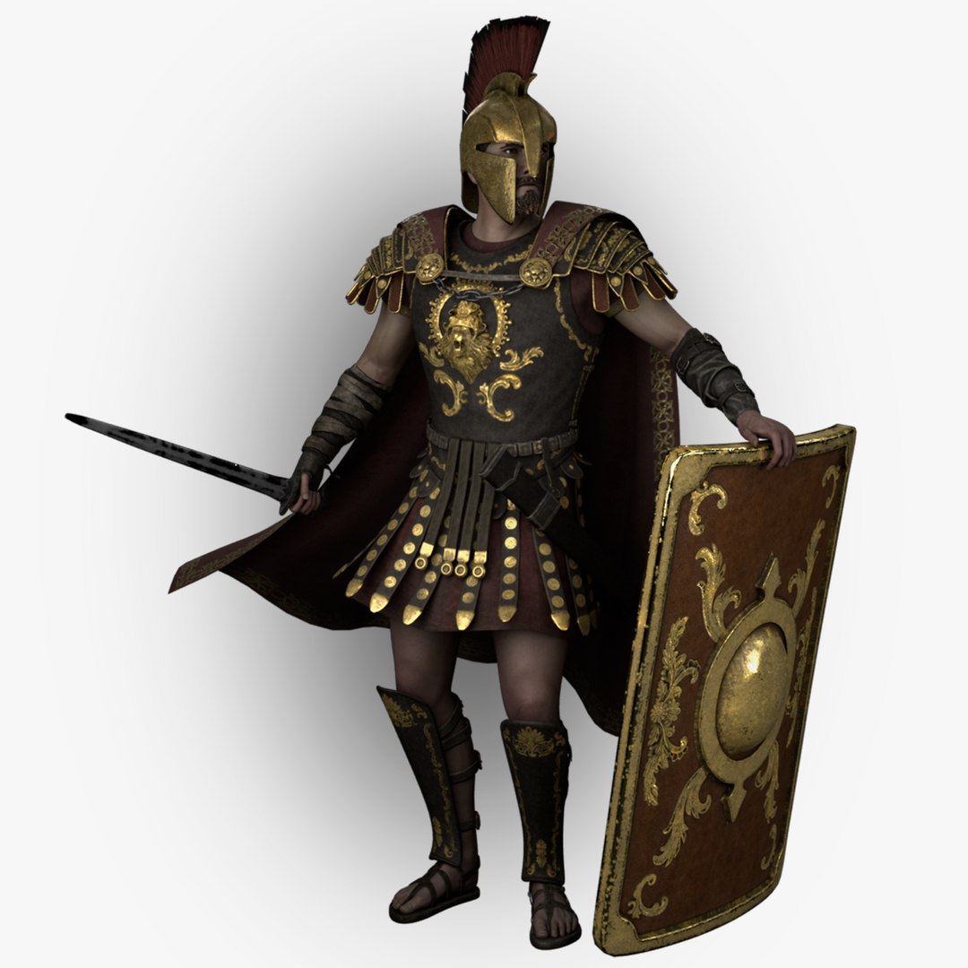 Rome Centurion 3D model - TurboSquid 1916719