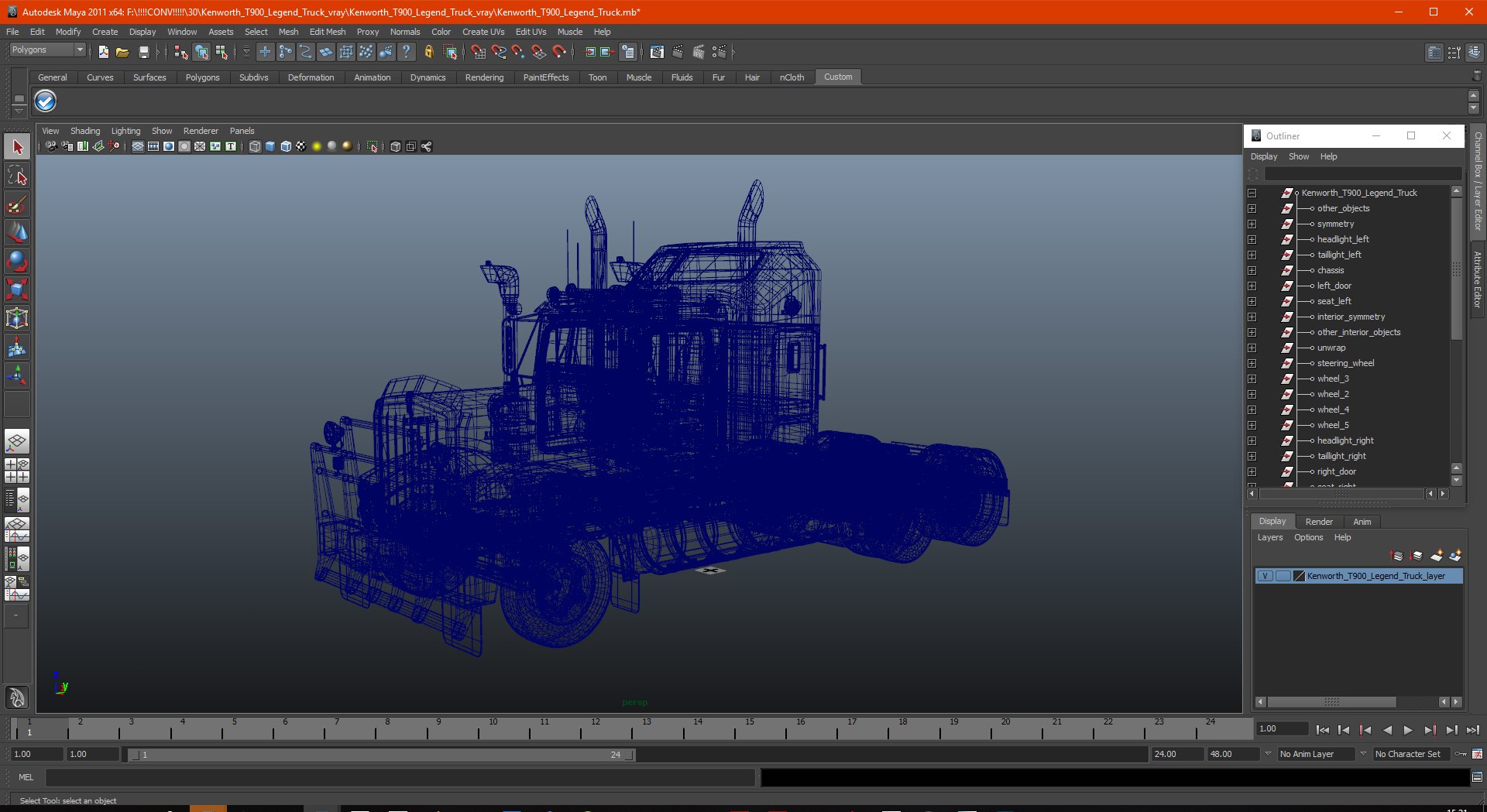 T900 Legend Truck 3D - TurboSquid 1488156
