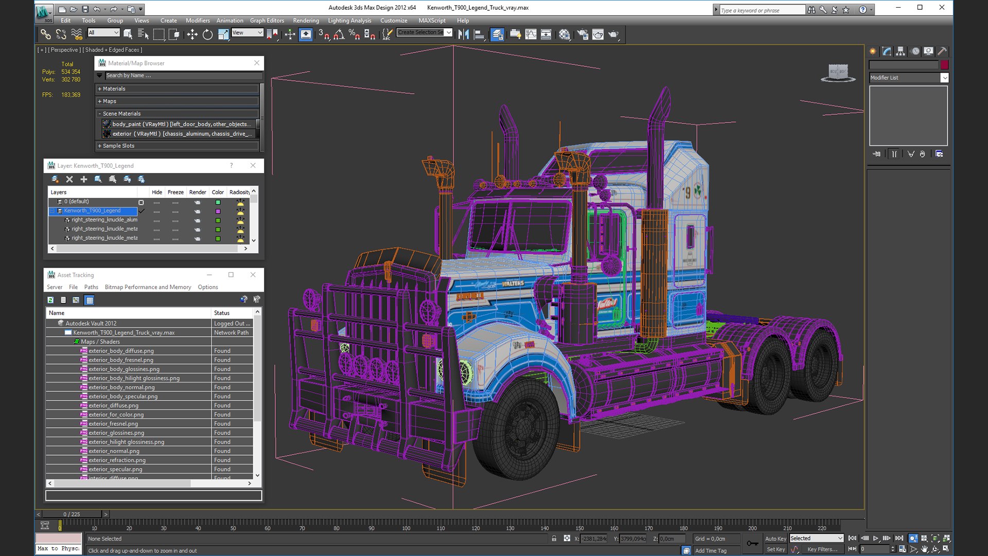 T900 Legend Truck 3D - TurboSquid 1488156