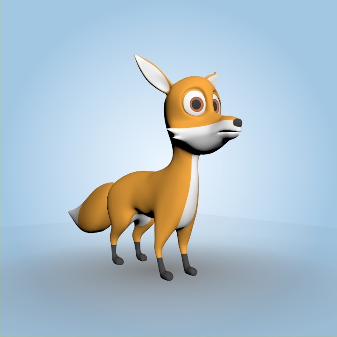 3D Model Fox - TurboSquid 1831549