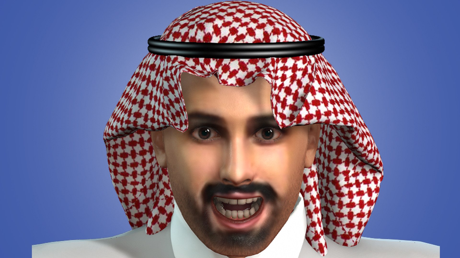 Character Arab Rig Model - TurboSquid 1690048