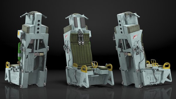 ACES II 이젝션 시트 시스템 3D 모델 - TurboSquid 1796059