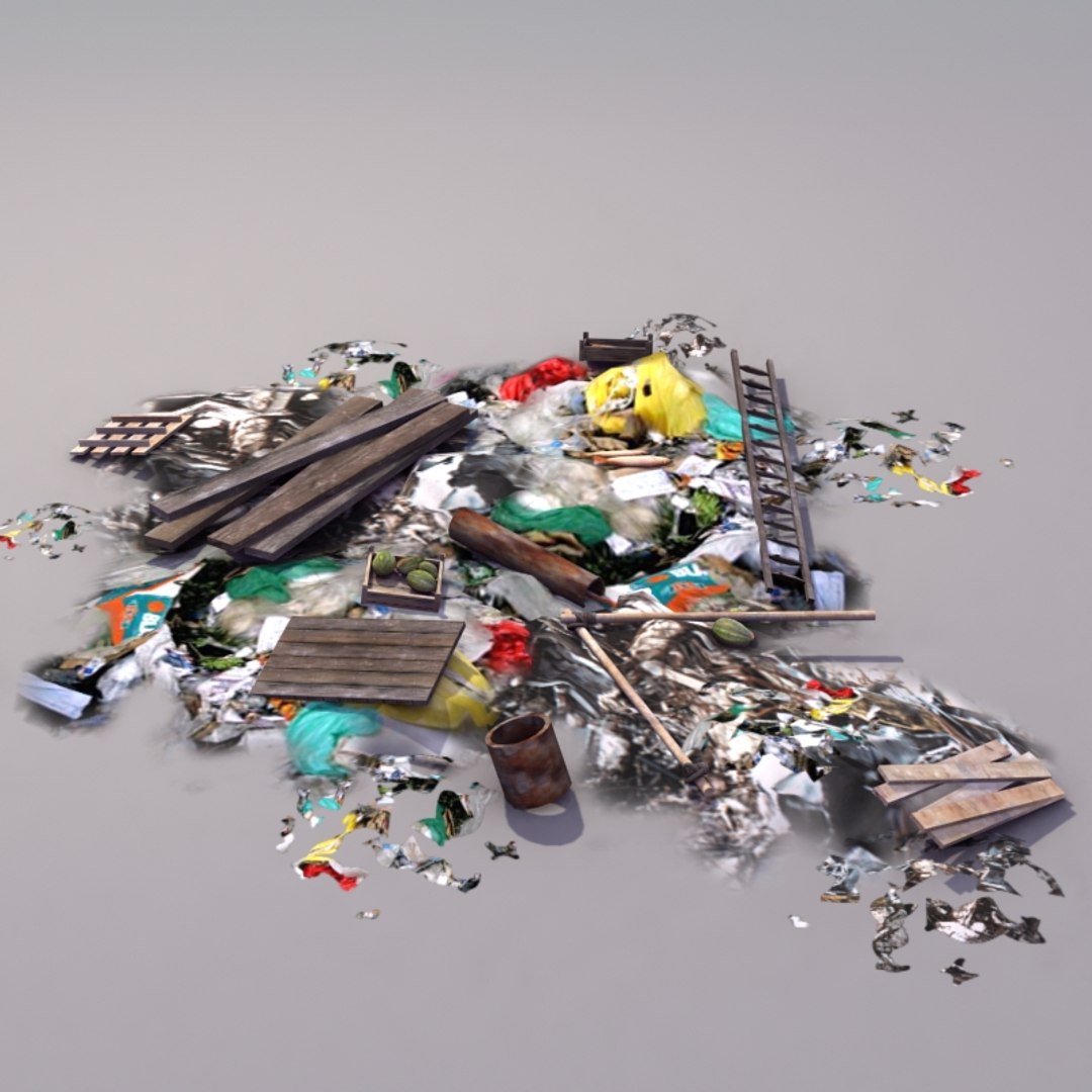 3d Garbage Dump Model