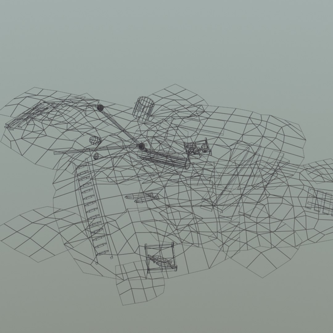 3d Garbage Dump Model