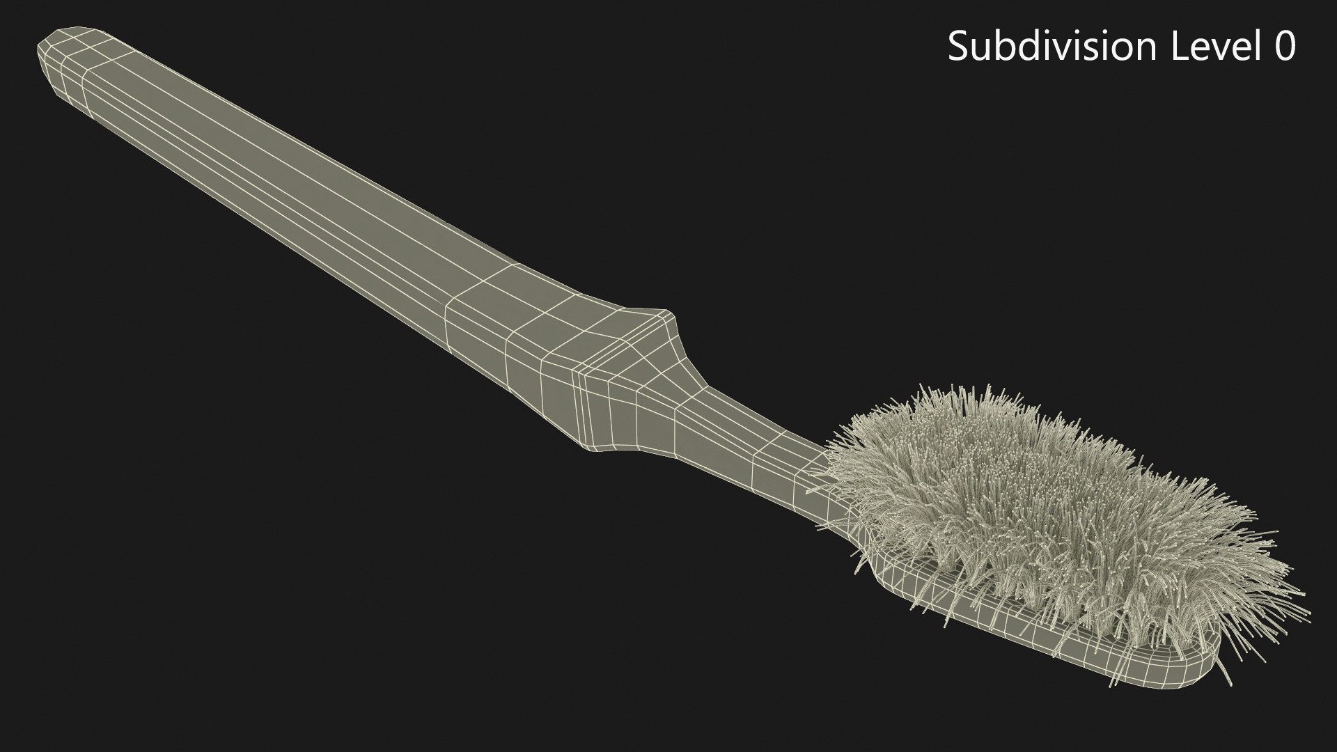Used Dirty Toothbrush 3D Model - TurboSquid 2297192