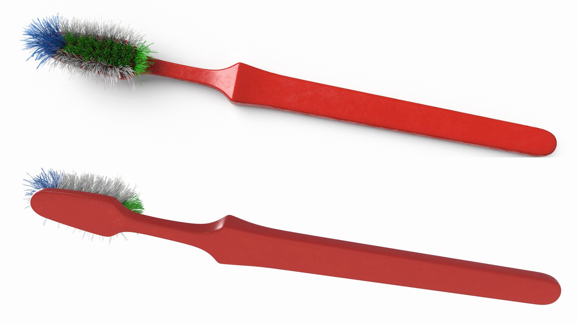 Used Dirty Toothbrush 3D Model - TurboSquid 2297192