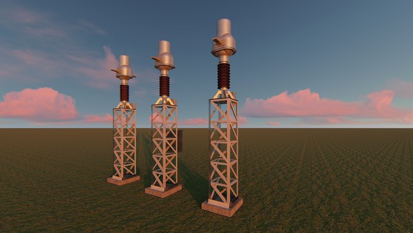 Free SketchUp Substation-Transformer Models | TurboSquid