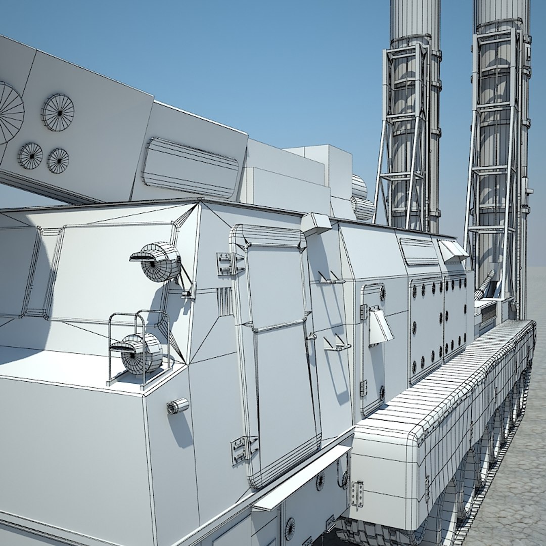 C300b-gladiator Rocket Launcher 3d Model