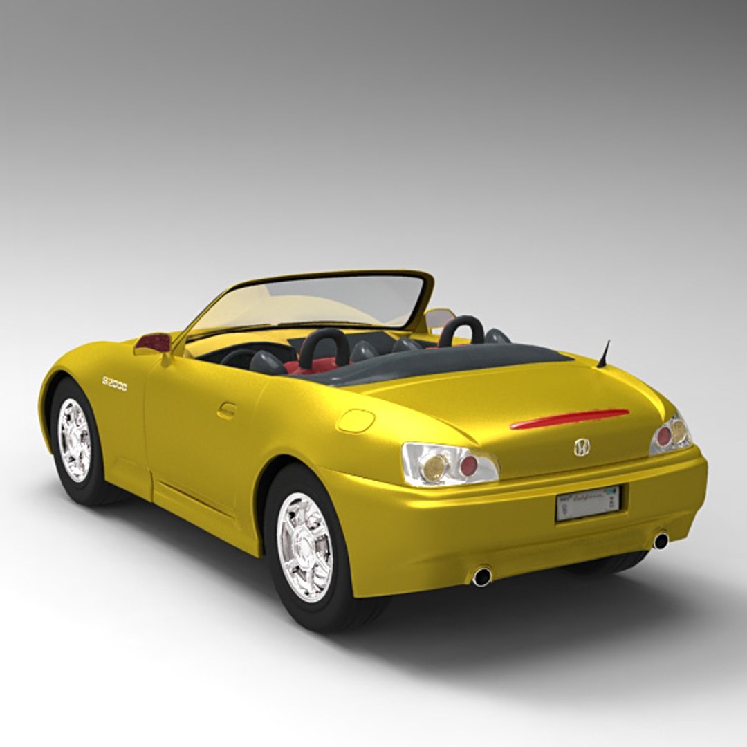 Honda S2000 3d Model