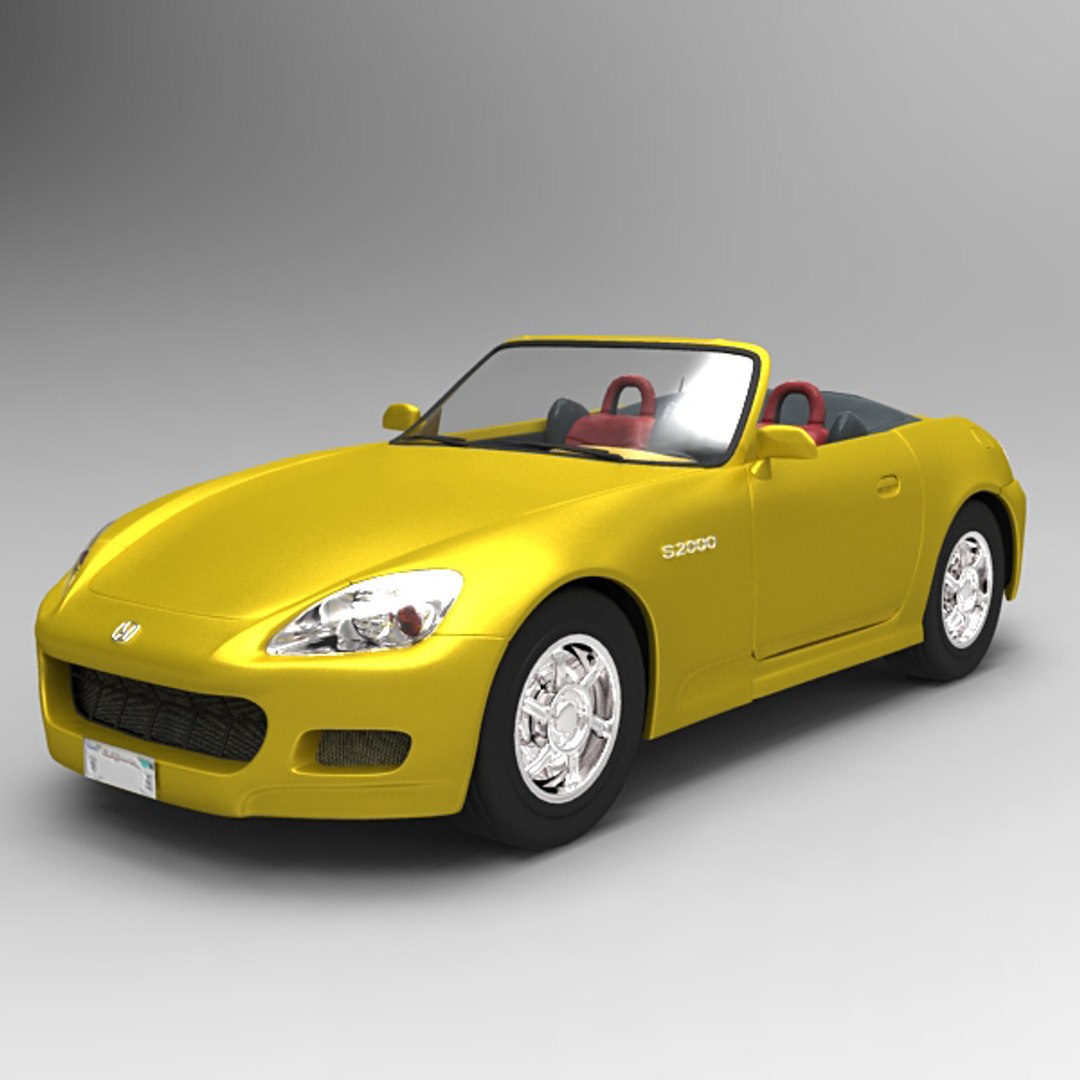 Honda S2000 3d Model