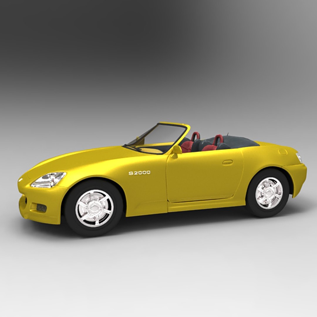 Honda S2000 3d Model