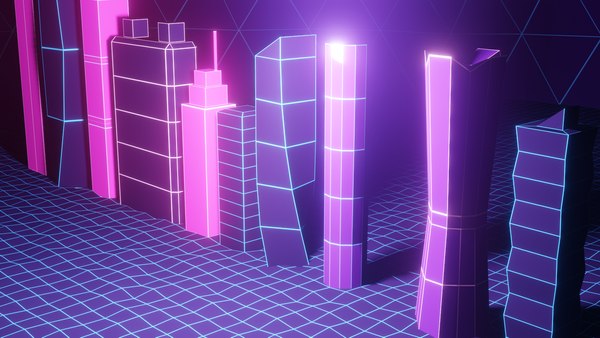 3D METAVERSE - Skybox Satellite Building Ground - Low Poly 3D Model ...