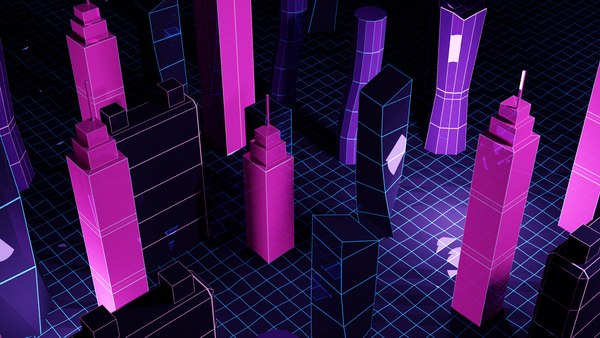 3D METAVERSE - Skybox Satellite Building Ground - Low Poly 3D Model ...
