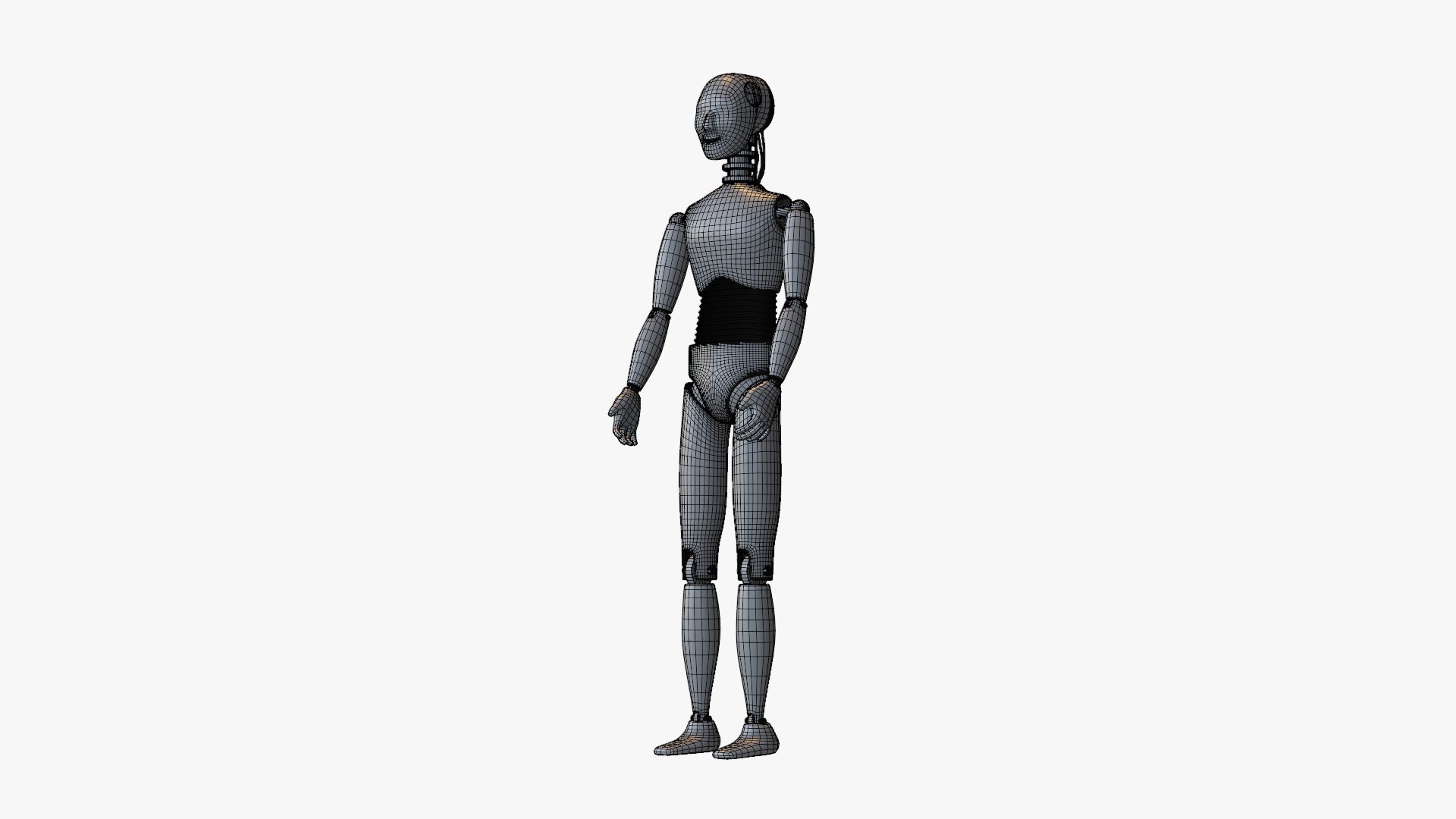 3D Yellow Crash Test Dummy Model - TurboSquid 2299151