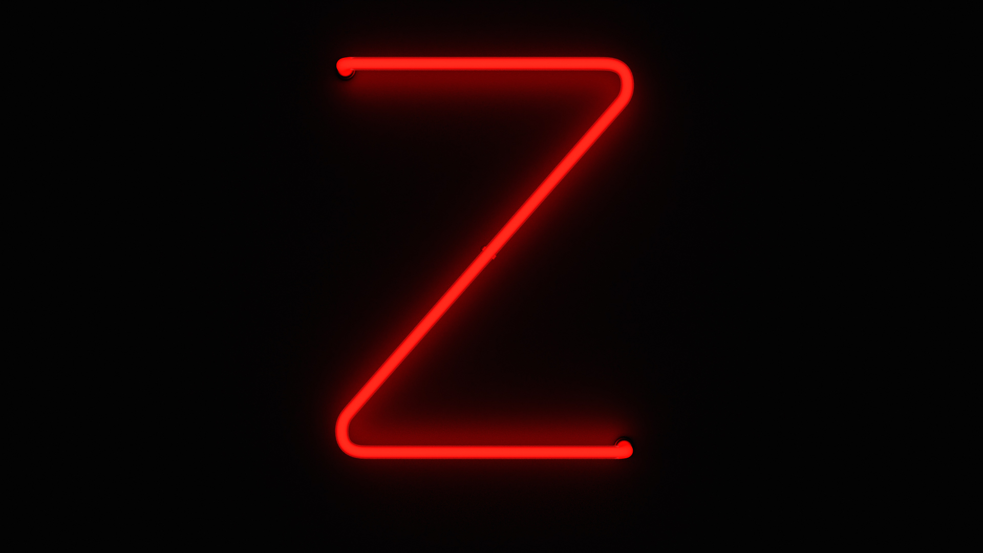 3D Neon Red Alphabet Z - TurboSquid 2162728