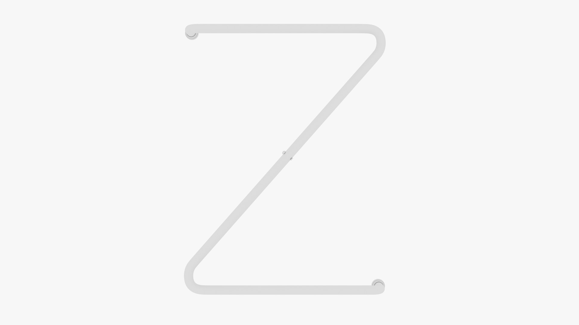 3D Neon Red Alphabet Z - TurboSquid 2162728