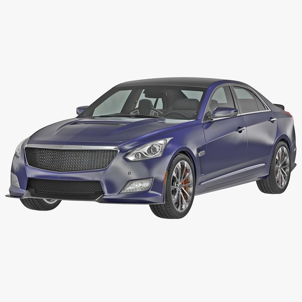 generic sedan 2 simple 3d model