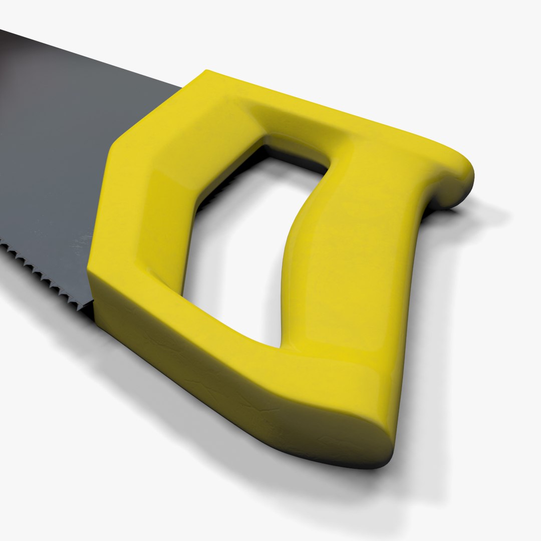 3d Wood Saw Model
