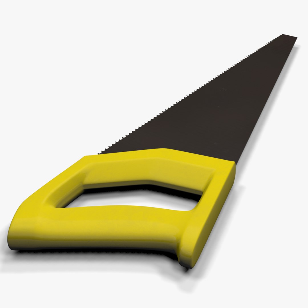 3d Wood Saw Model