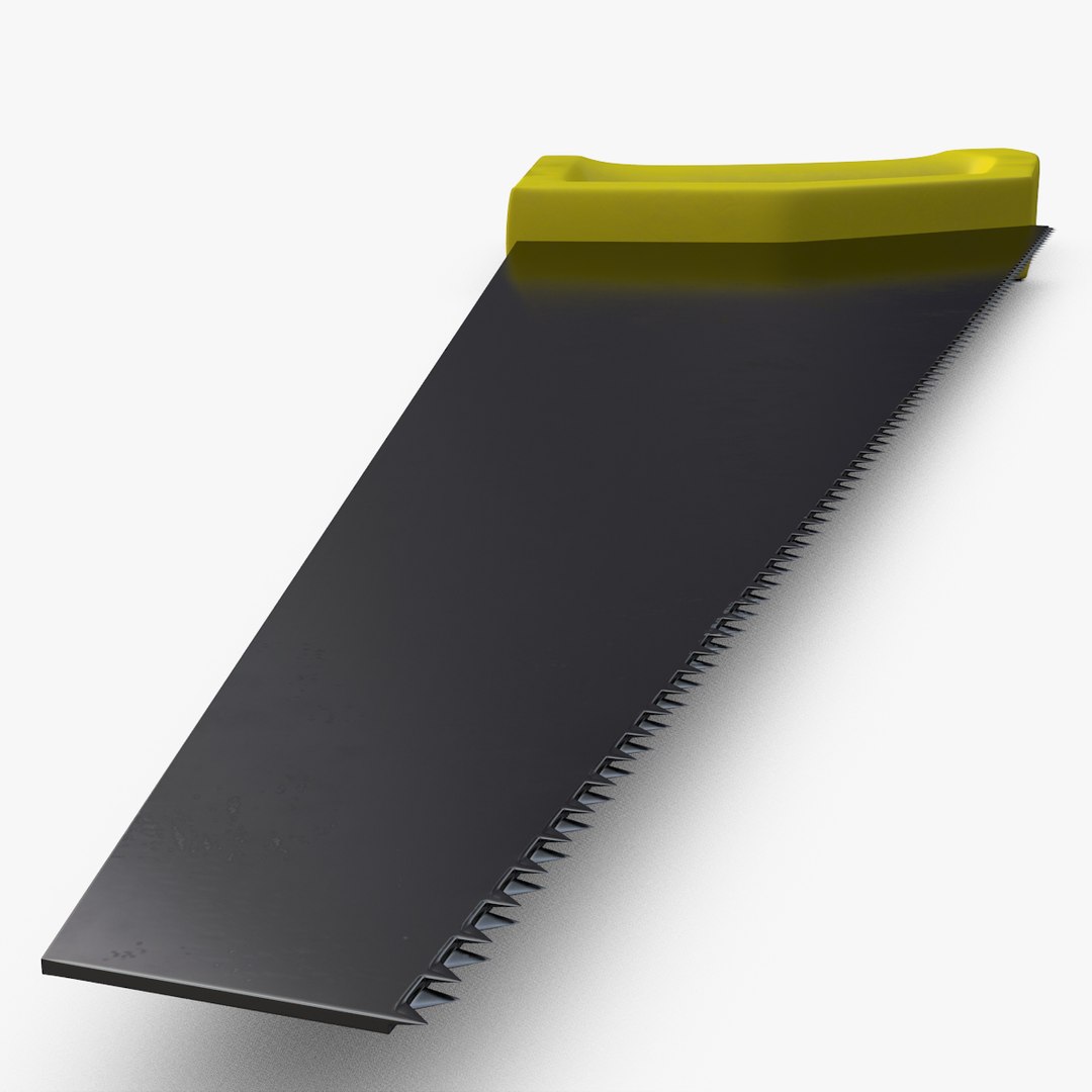 3d Wood Saw Model