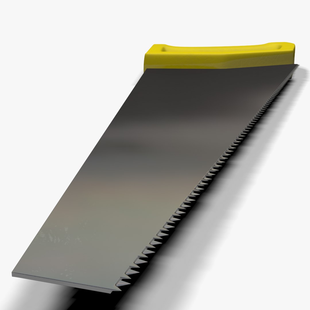 3d Wood Saw Model