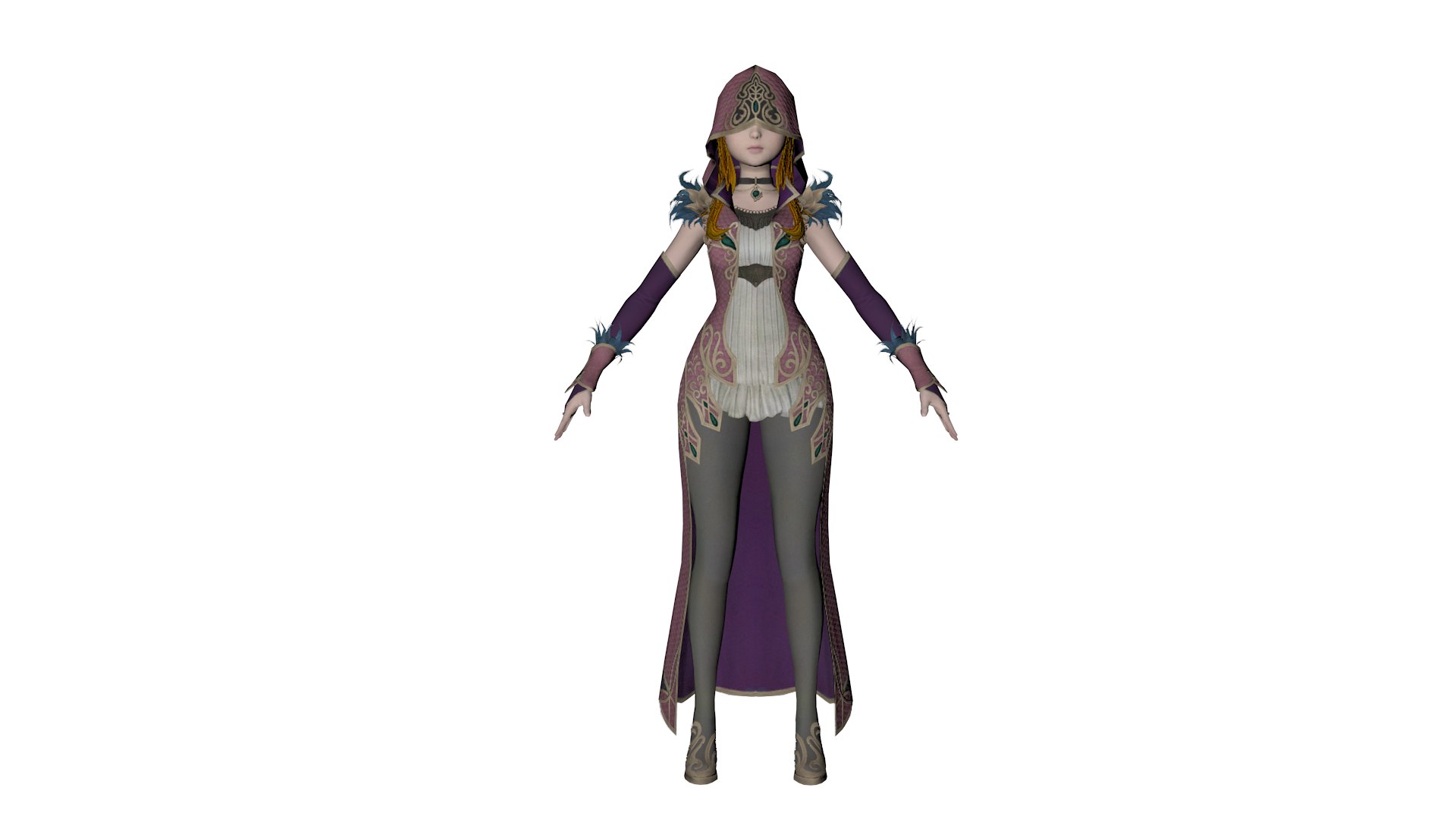 3D Realistic Little Girl Character - TurboSquid 2404336