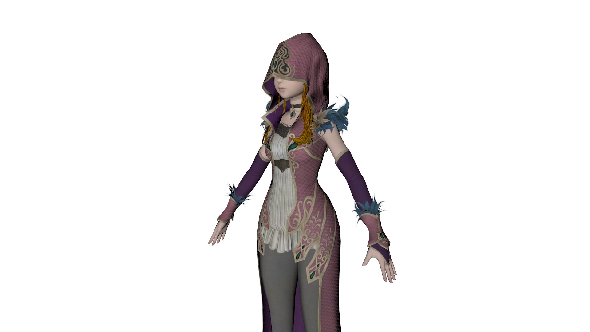 3D Realistic Little Girl Character - TurboSquid 2404336