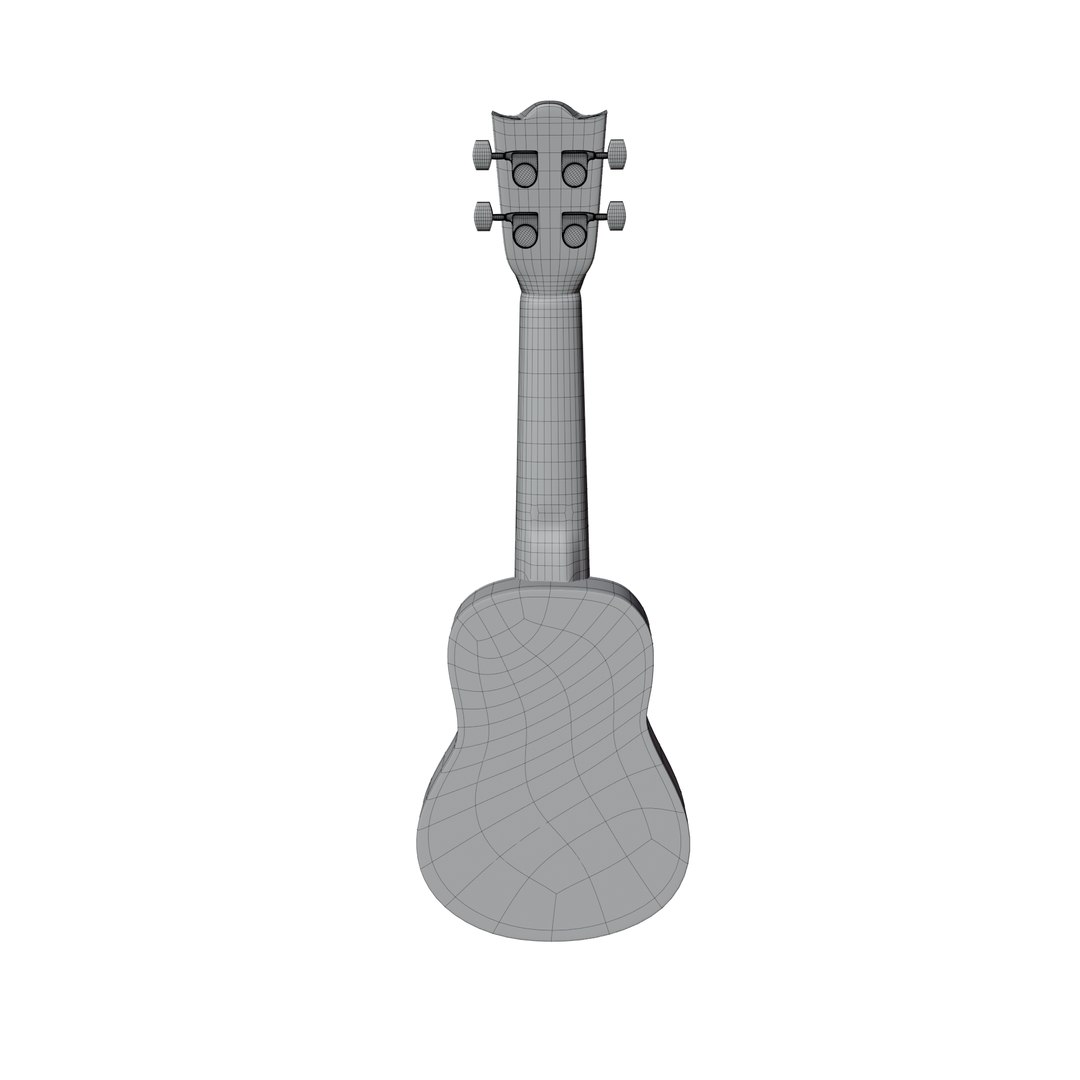 Ukulele 3D Model - TurboSquid 2020046