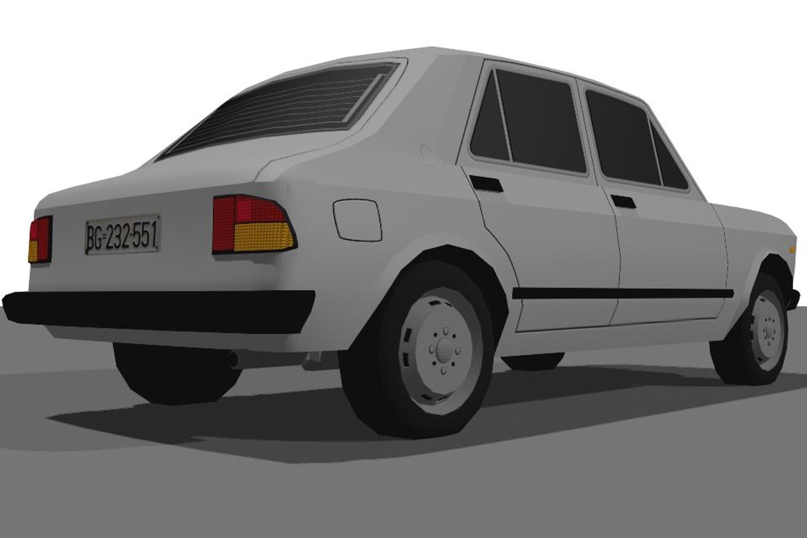 Zastava 101 Cars 3d Model