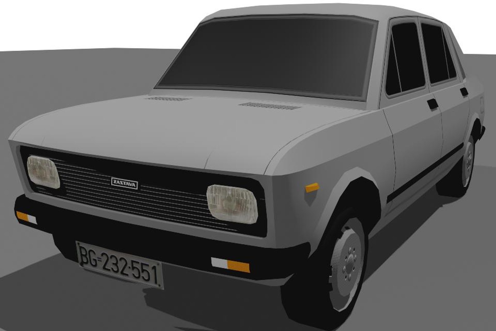 Zastava 101 Cars 3d Model