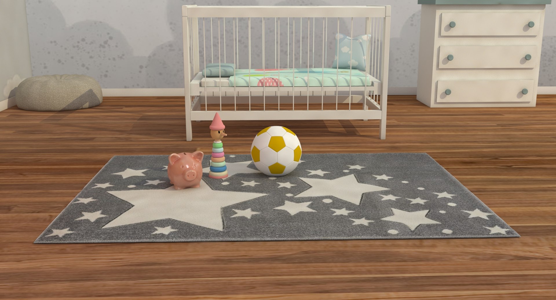 3D model baby room - TurboSquid 1766770
