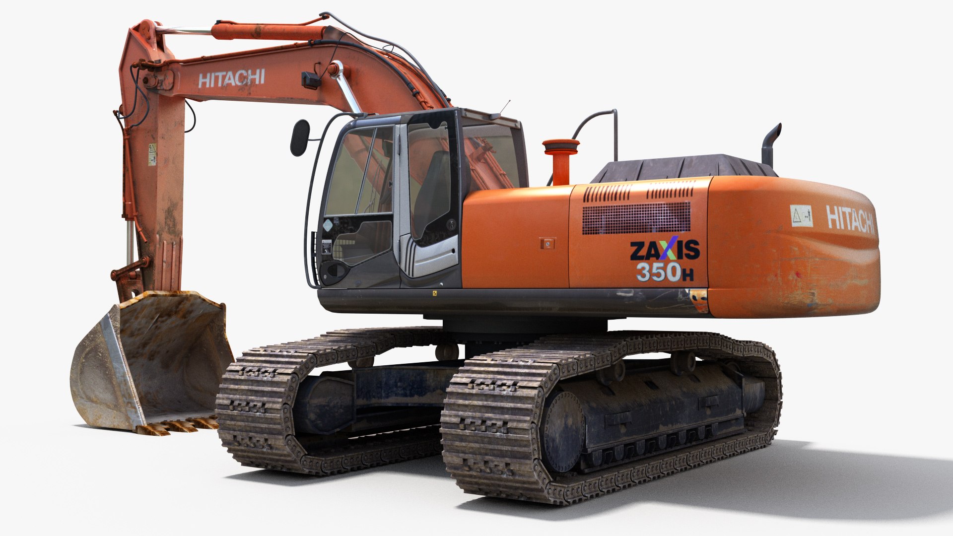 Hitachi Zaxis 350 H 3D Model - TurboSquid 1347101