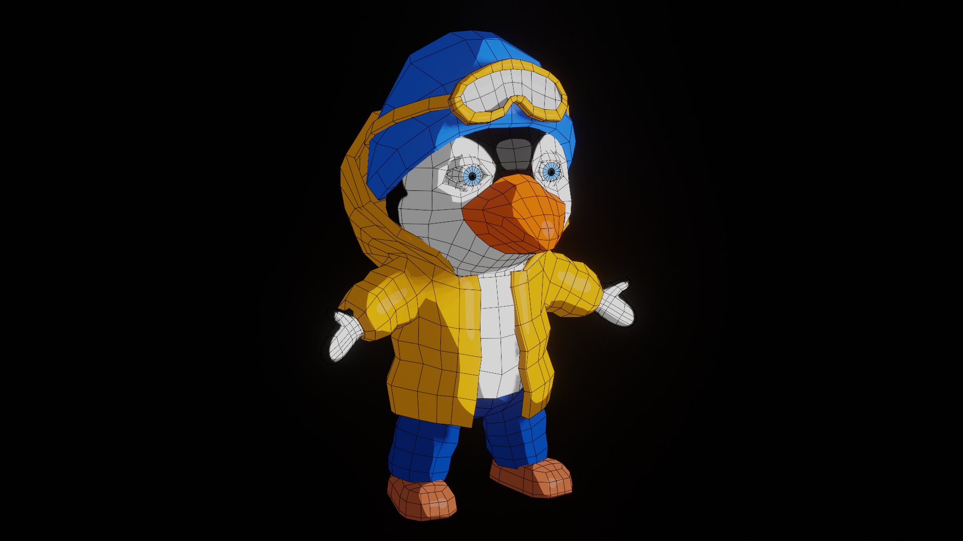 Penguin Model - TurboSquid 1986438