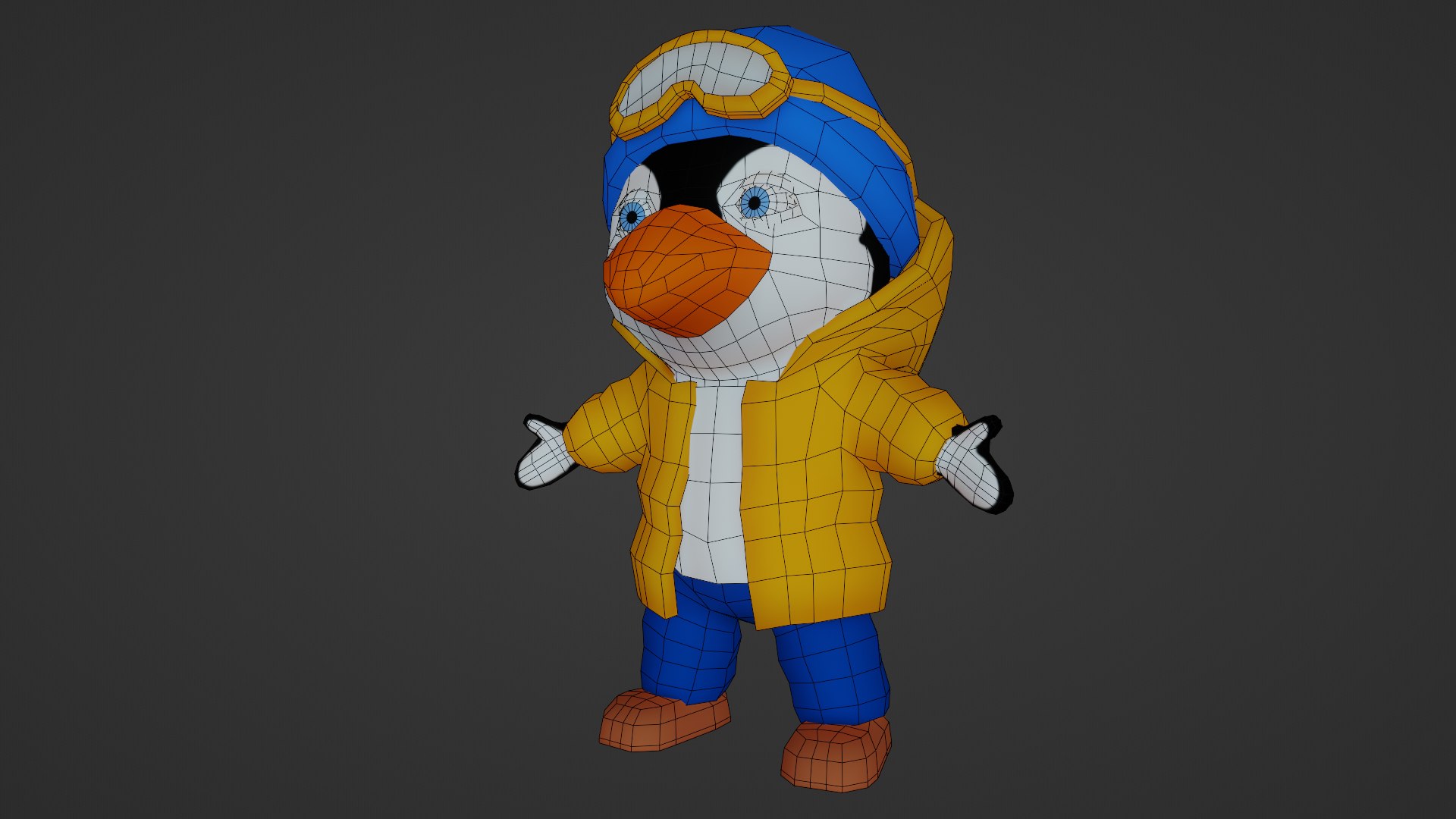 Penguin Model - TurboSquid 1986438