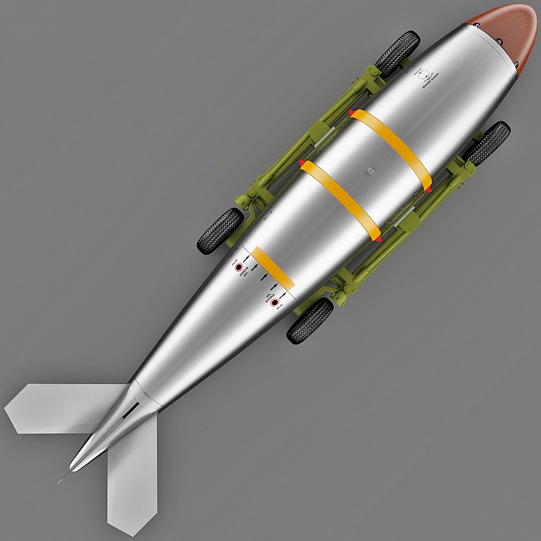 3d model nuclear bomb mark 7