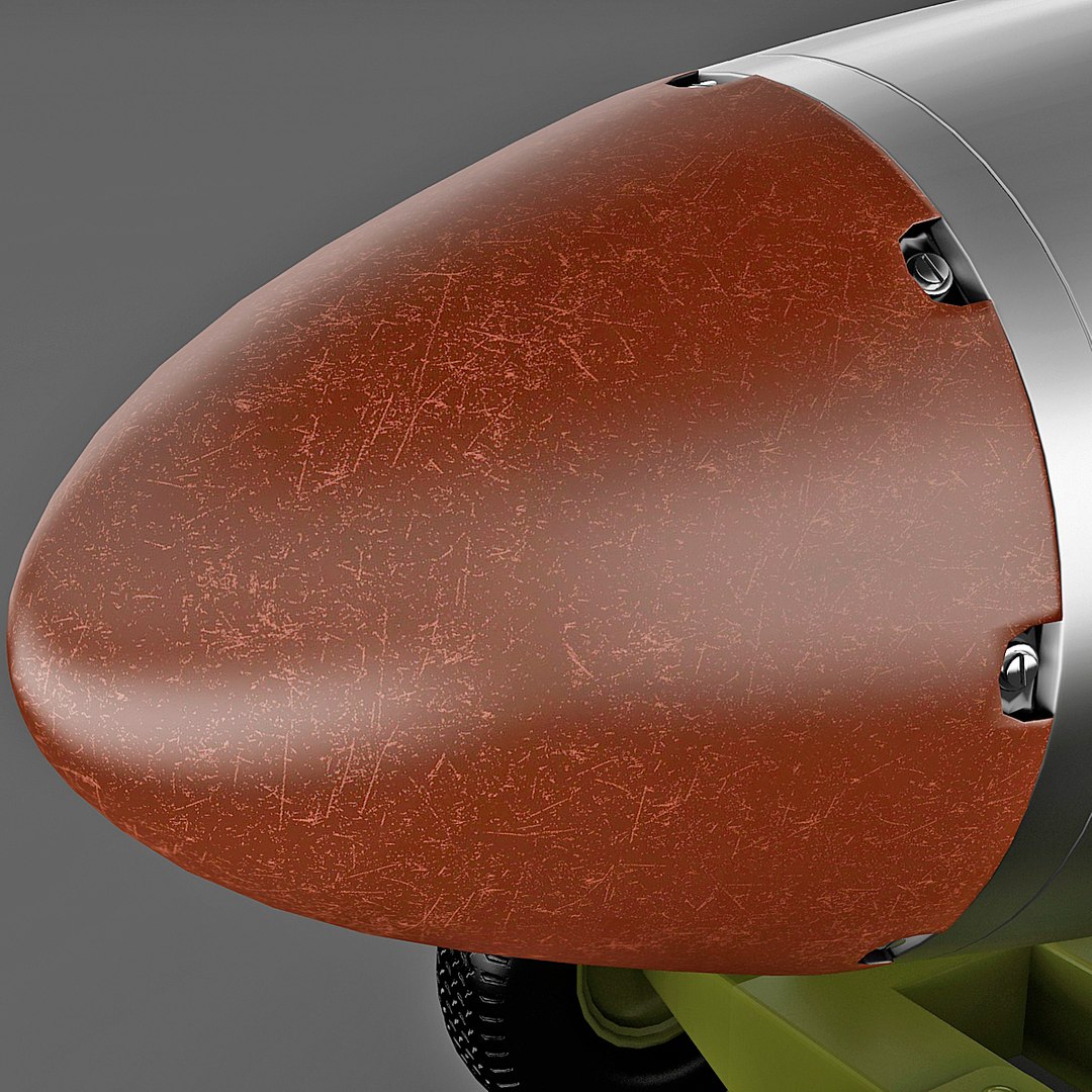 3d model nuclear bomb mark 7
