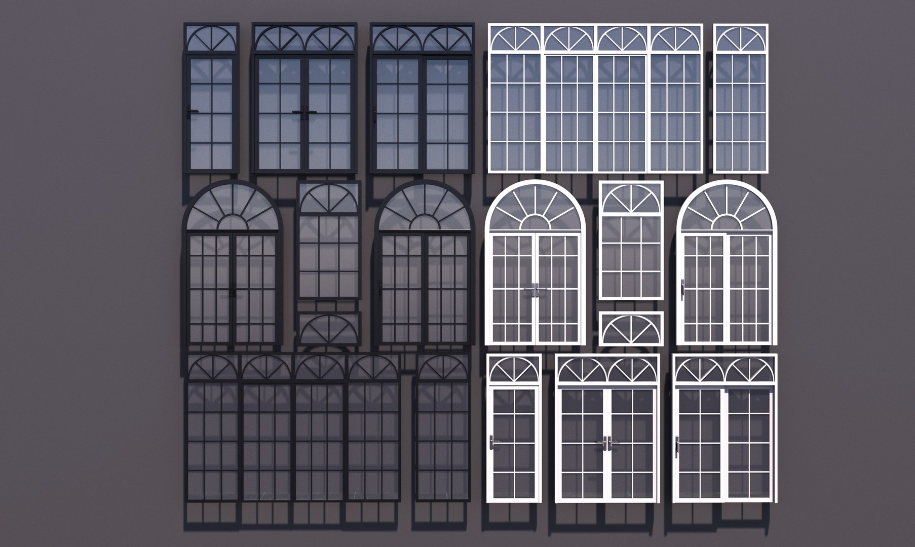 3D Door Window Model - TurboSquid 1793082