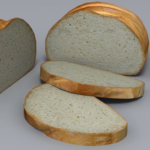 realistic sliced 3d model