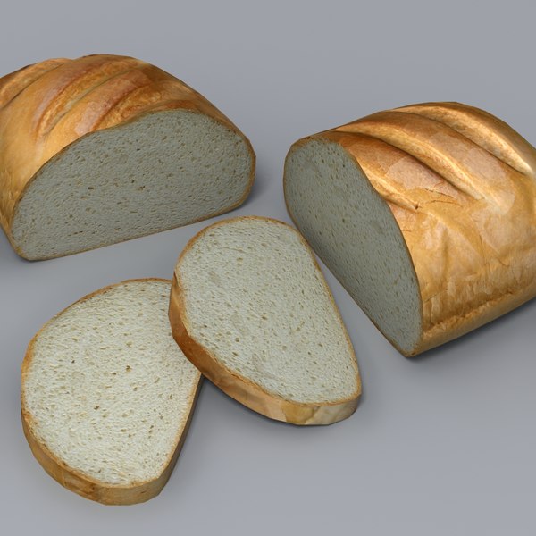 realistic sliced 3d model