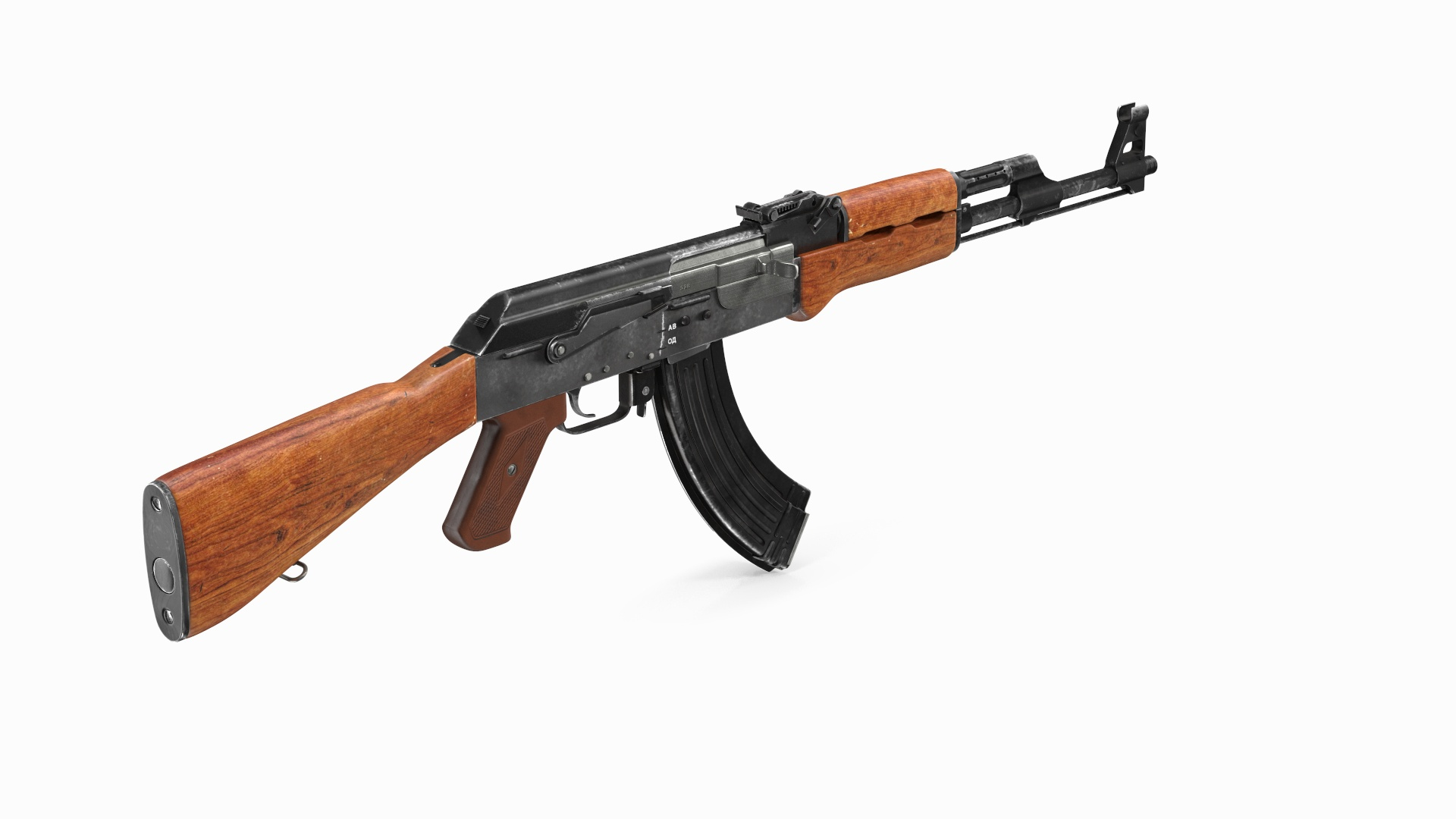 3D Kalashnikov AK-47 Assault Rifle - TurboSquid 2193358