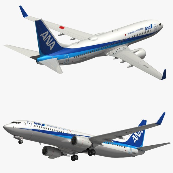 modelo 3d Boeing 737800 ANA - TurboSquid 1472697