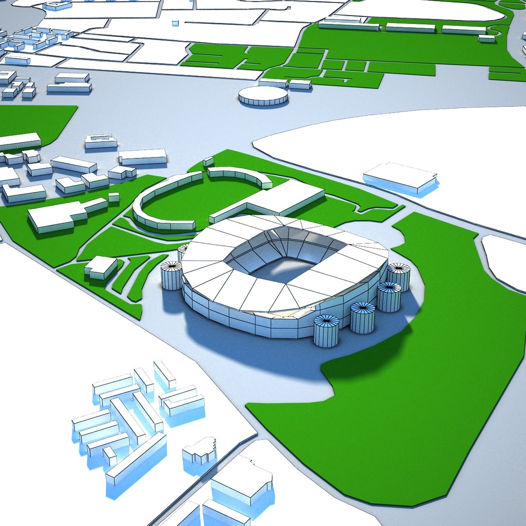 3d Manchester City Model