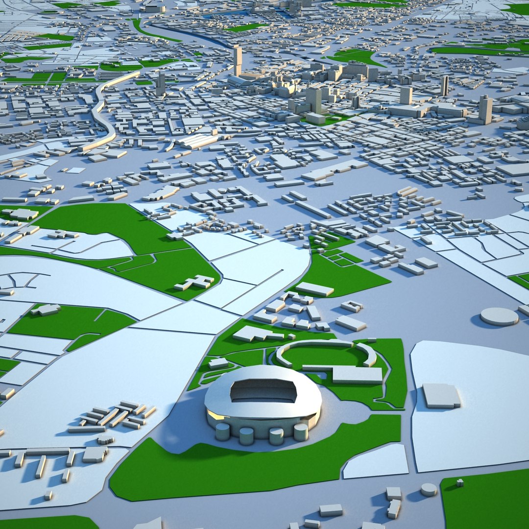 3d Manchester City Model