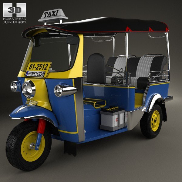 3D Rickshaw Models | TurboSquid