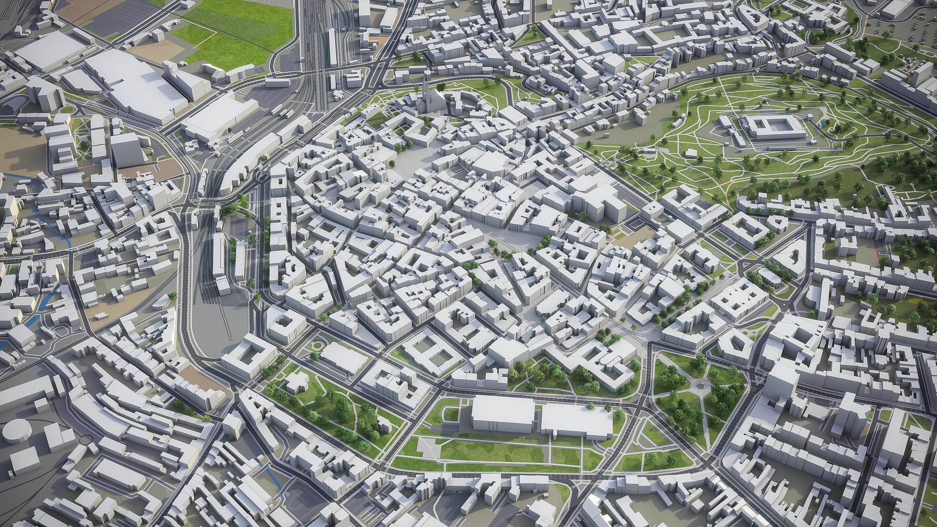 3D brno surrounding - - TurboSquid 1501659