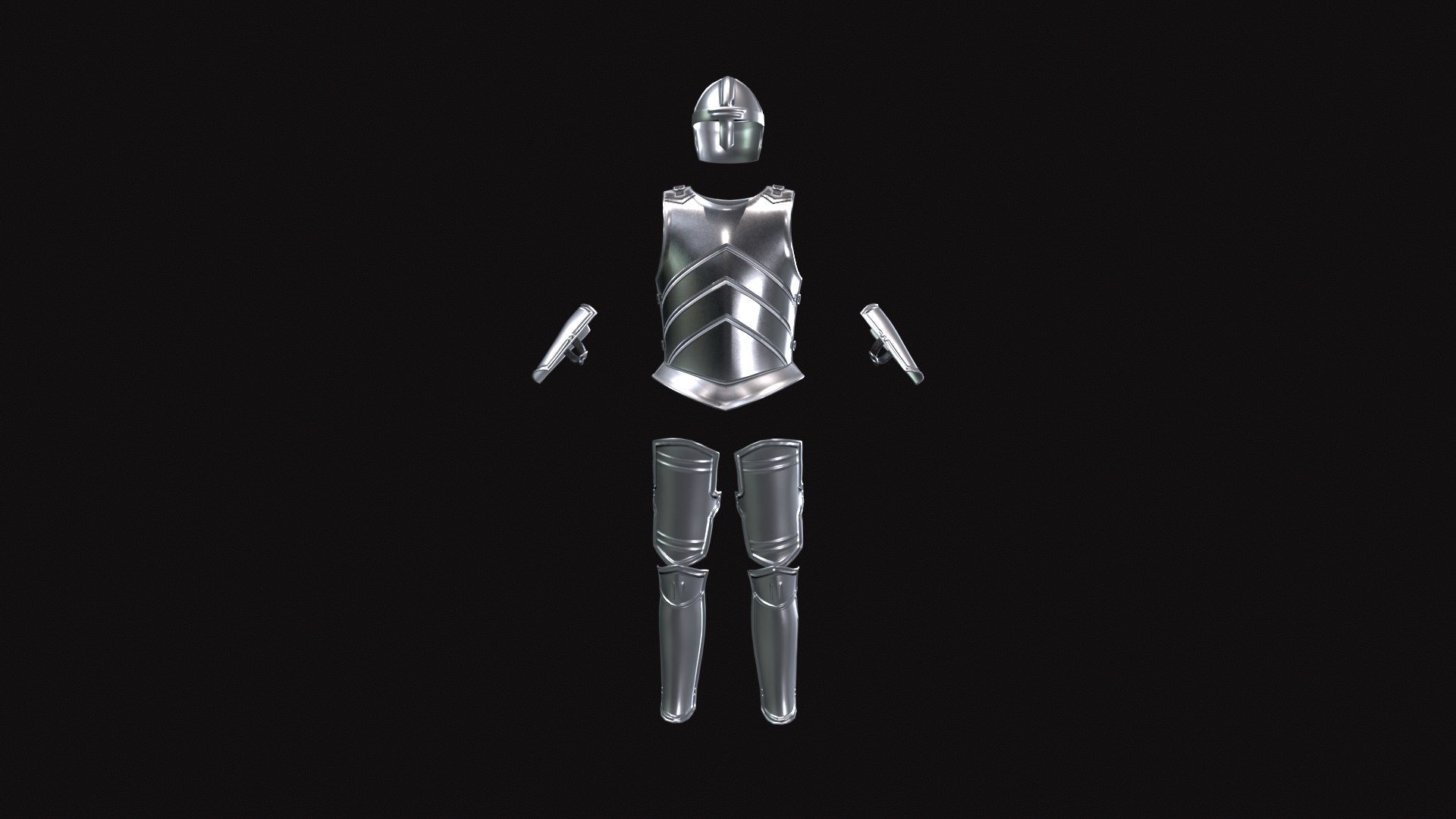 Medieval Full Armor 01 3D - TurboSquid 2319014