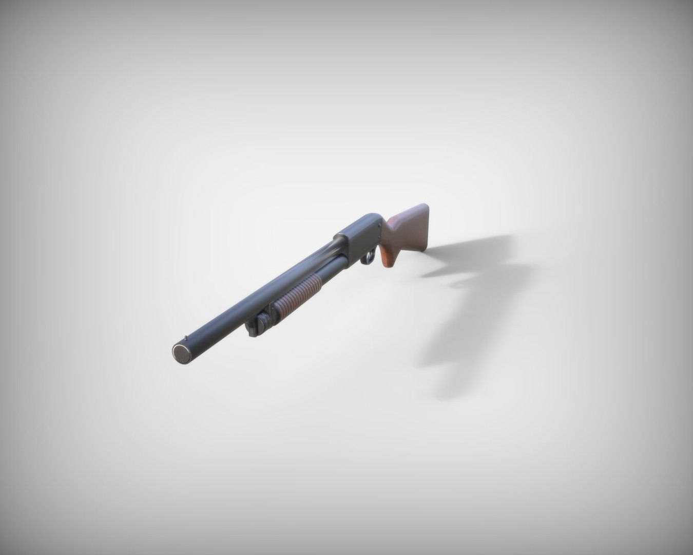 3dsmax ithaca m37 shotgun