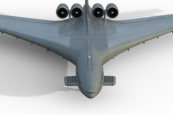 modelo 3d Avión Lockheed CL-1201 de propulsión nuclear - TurboSquid 2184167