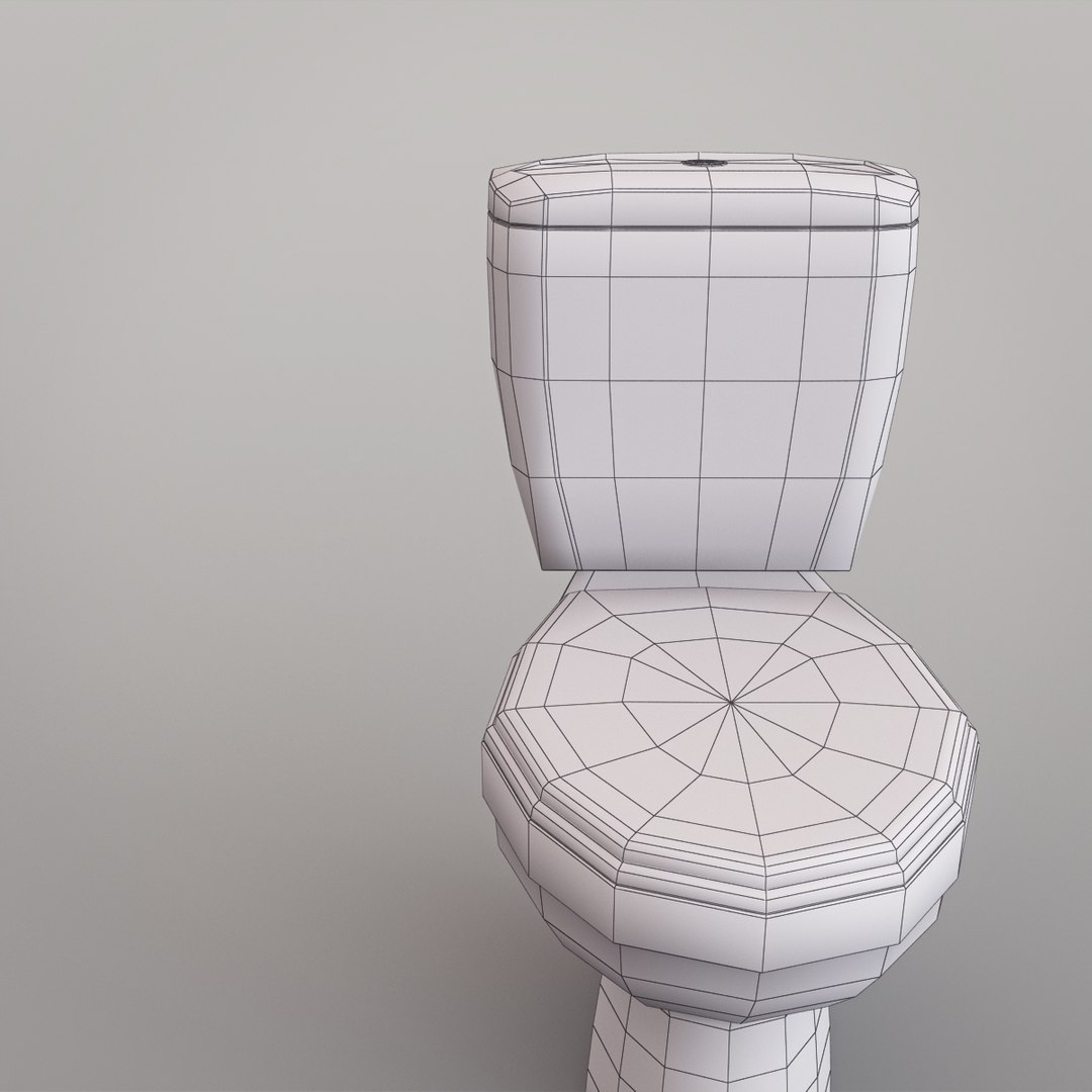 3D Zoom Wc Model - TurboSquid 1171475