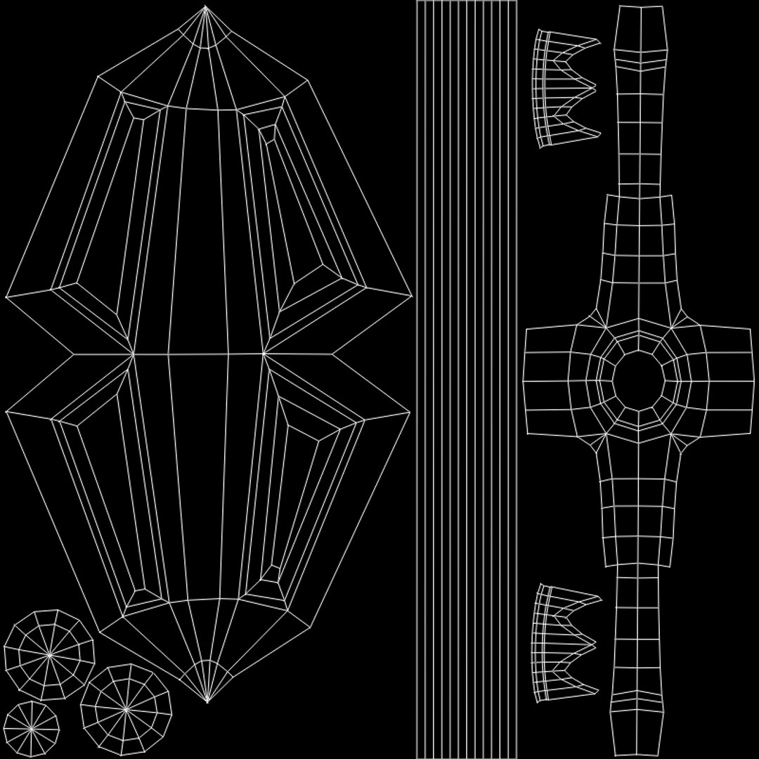 3D Game Ready Low Poly Fantasy War Pick - TurboSquid 1851311